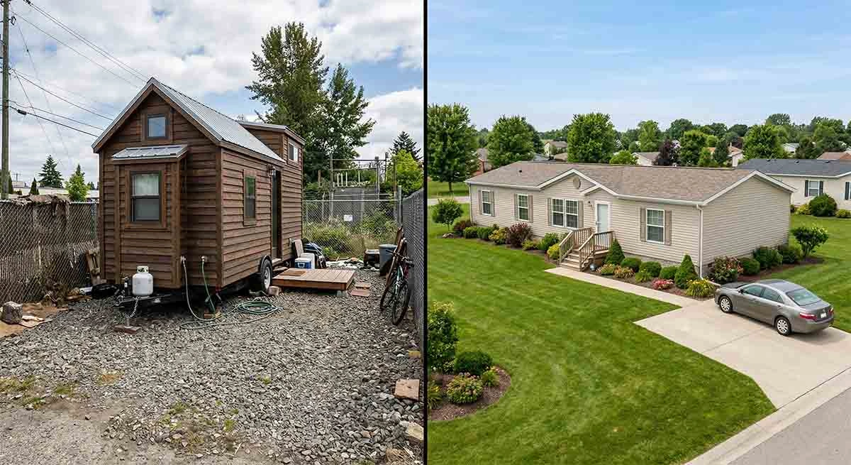 Manufactured Home vs Tiny House: Which is Better Deal in 2026?